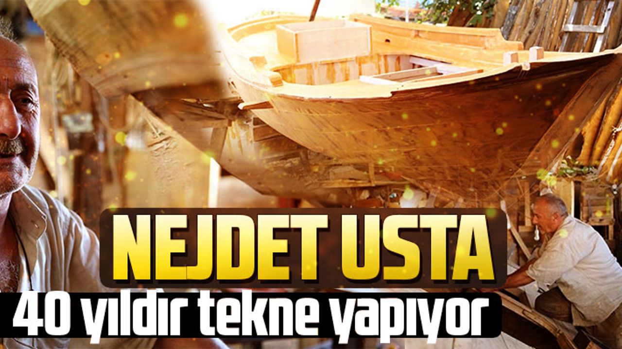 NEJDET USTA 40 YILDIR TEKNE YAPIYOR - Taka Gazete - Trabzon Haber ...