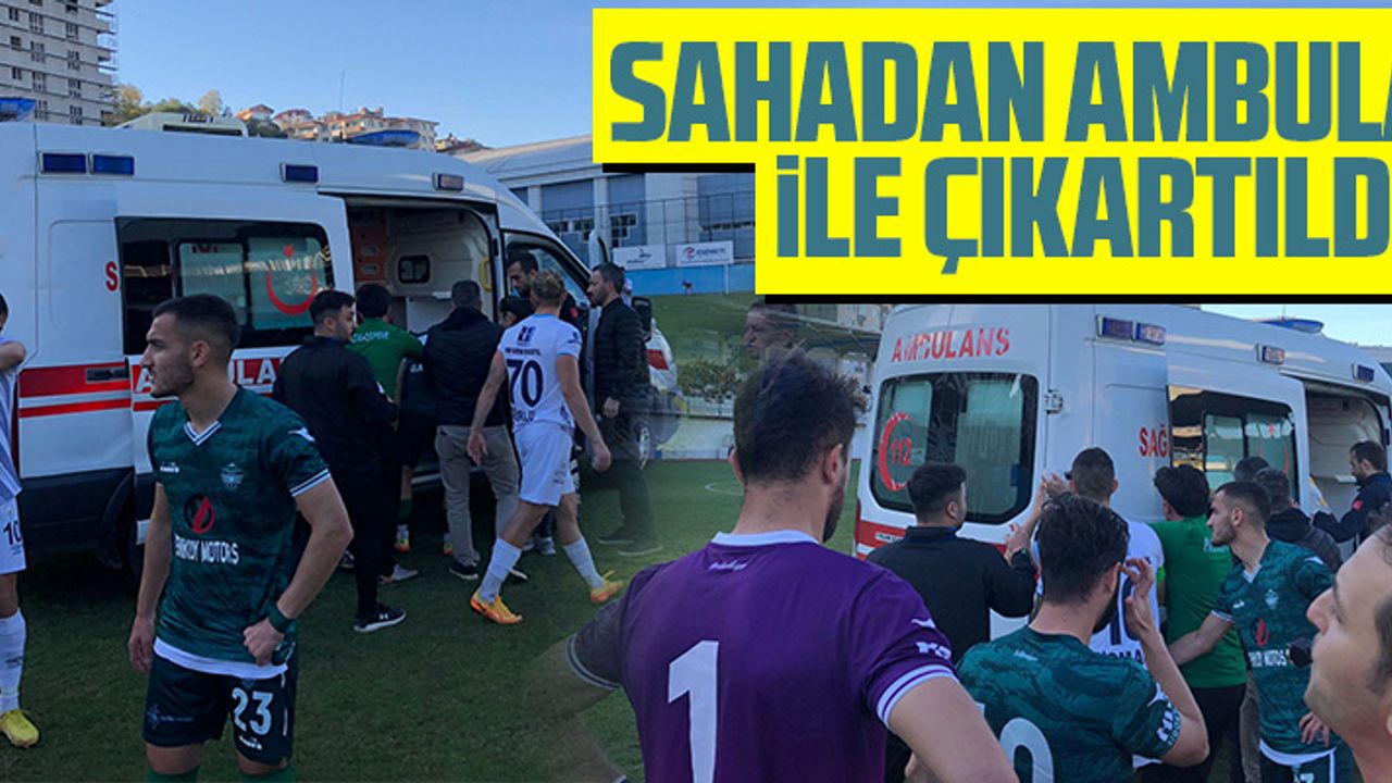 SAHADAN AMBULANS İLE ÇIKARTILDI - Taka Gazete - Trabzon Haber ...