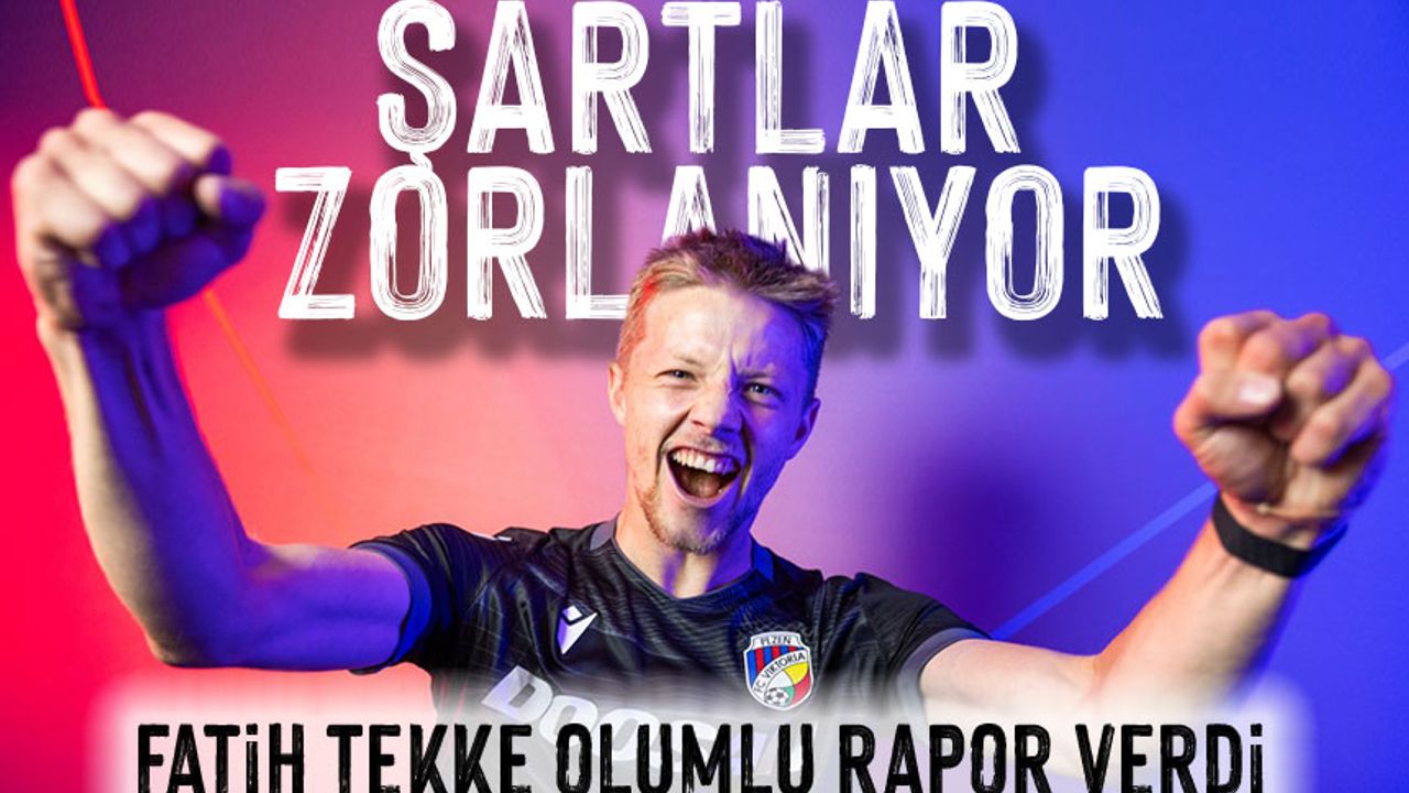 Fatih Tekke’nin olumlu rapor verdiği Çekyalı Lukas Cerv için tüm ...