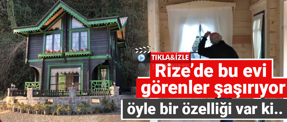 TEK TUŞLA 360 DERECE DÖNEN EV - Taka Gazete - Trabzon Haber - Karadeniz Haber
