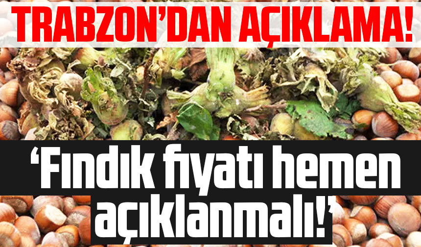 Ziraat Odası Başkanı Mustafa Bekar: Fındık fiyatı açıklansın - Taka ...